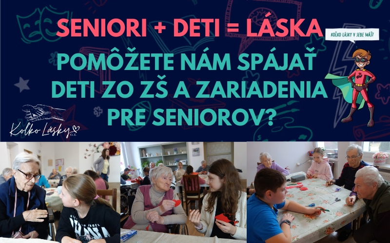 Koľko lásky spája deti a seniorov - StartLab