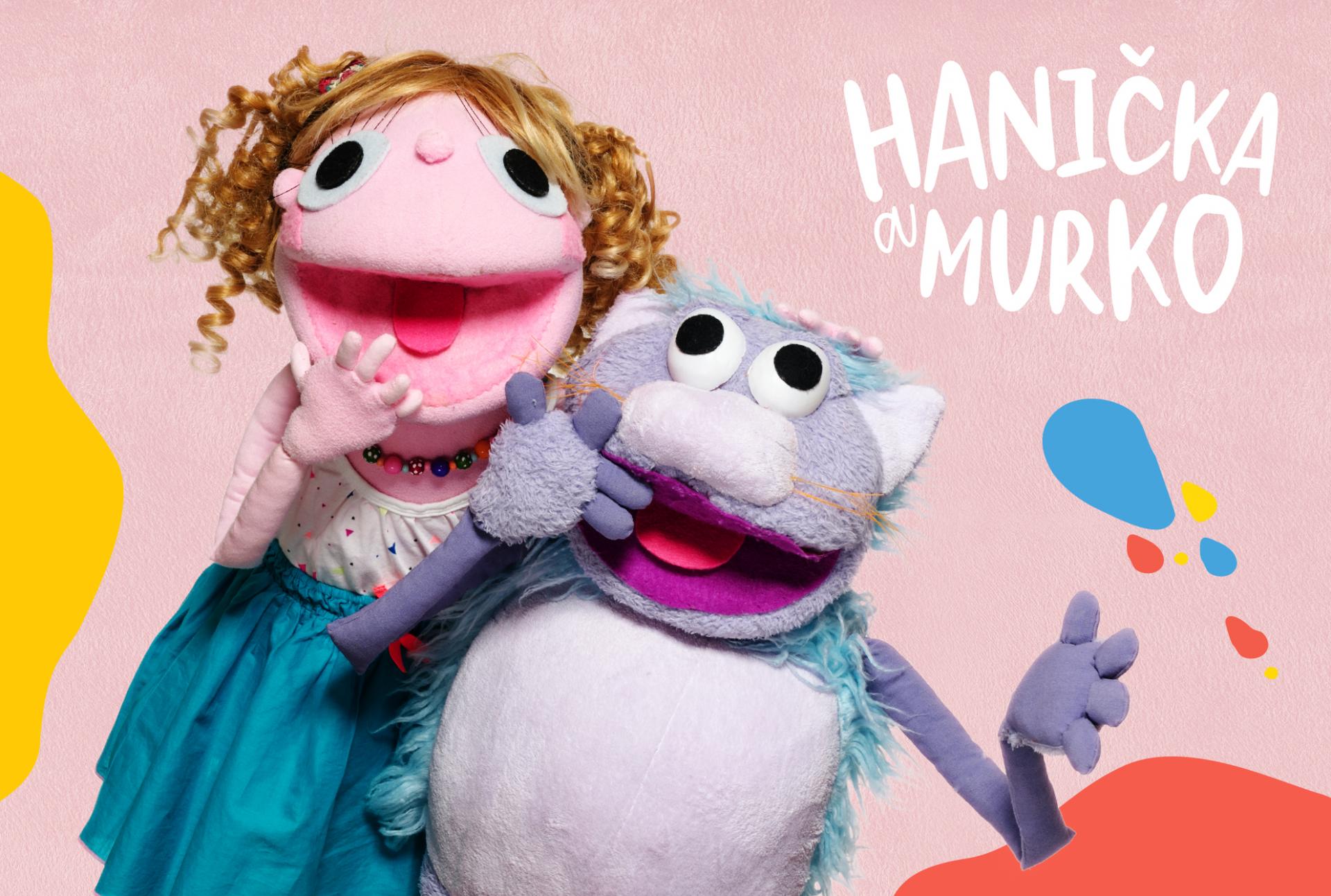 HANIČKA A MURKO - DVD S PESNIČKAMI PRE MALÉ DETI - StartLab